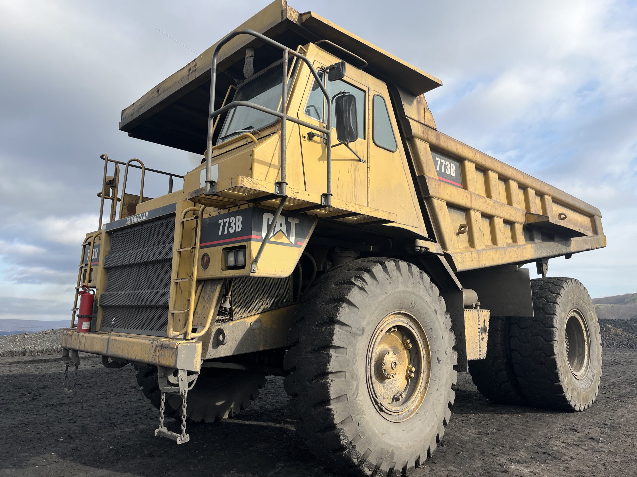 1990 Caterpillar 773B Truck, Rock - Zadoon